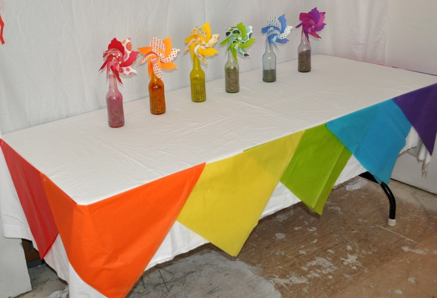 DIY Rainbow Themed Party at Home - Polka Dot Celebrations